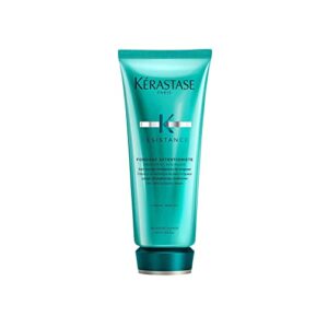 kerastase resistance fondant extentioniste conditioner | strengthening and smoothing conditioner | easily detangles and seals split ends | with amino acids and ceramides | for damaged hair | 6.8 fl oz