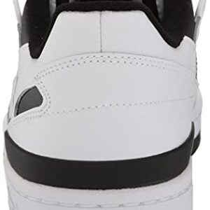 adidas Originals Men's Forum Low Sneaker, White/White/Black, 10.5