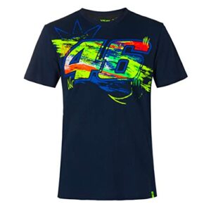 valentino rossi t-shirt winter test xs,blue,man