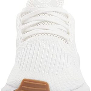 adidas Originals Men's Swift Running Shoe, White/White/Gum, 11