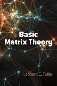 basic matrix theory (dover books on mathematics)