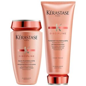 kerastase discipline bain fluidealiste and fondant fluidealiste, 2 count