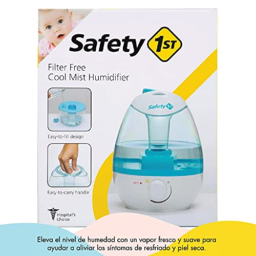 Safety 1st Filter Free Cool Mist Humidifier, Blue