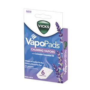 vicks calming lavender vapopad, 6 count