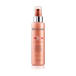 kerastase discipline fluidissime anti-frizz spray | hair smoothing & heat protectant spray | illuminates shiny hair | with morpho-keratine and conditioning agents | for styled hair | 5.1 fl oz