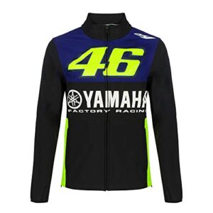 valentino rossi yamaha dual-racing, men’s softshell, men’s, ydmjk362309002, royal blue, m