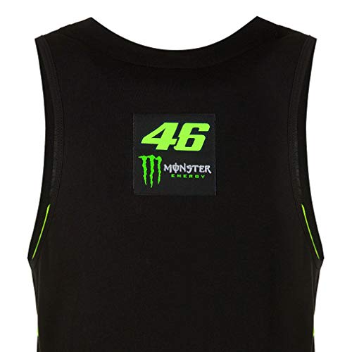 Valentino Rossi Tank Top Dual 46 Monster Energy XS,Black,Woman