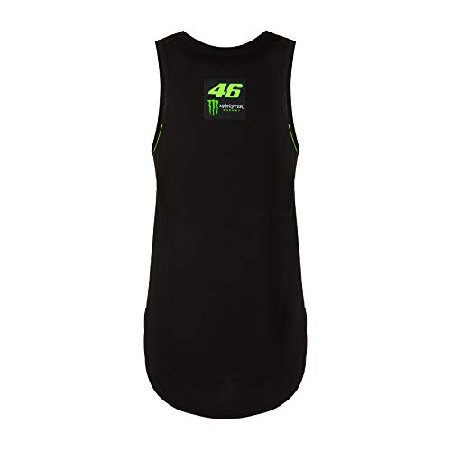 Valentino Rossi Tank Top Dual 46 Monster Energy XS,Black,Woman