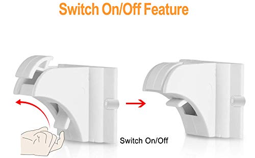 Vmaisi Adhesive Magnetic Cabinet Locks (12 Locks and 2 Keys)