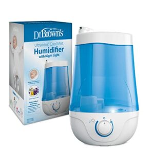 Dr. Brown’s™ Ultrasonic Cool Mist Humidifier with Nightlight (Pack of 2)