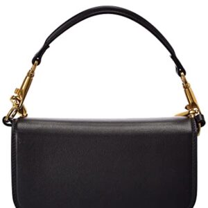 Valentino Vlogo Loco Small Leather Shoulder Bag, Black