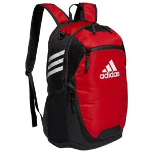 adidas stadium 3 sports backpack, team power red, one size