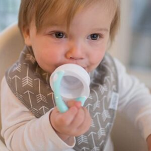 Dr. Brown's Designed to Nourish, Fresh Firsts Silicone Feeder, Mint, One Size (Pack of 2)