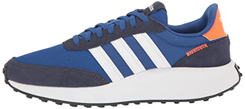 adidas Men's 70s Running Shoe, Team Royal Blue/White/Impact Orange, 13