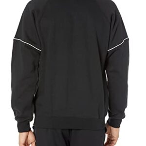 adidas Originals Men's Rekive Crew, Black, Medium