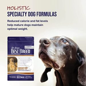 Best Breed Dr. Gary's Senior Dog Diet (Reduced Calorie) Made in USA [Natural Dry Dog Food] - 28lbs, Dark Brown, Medium