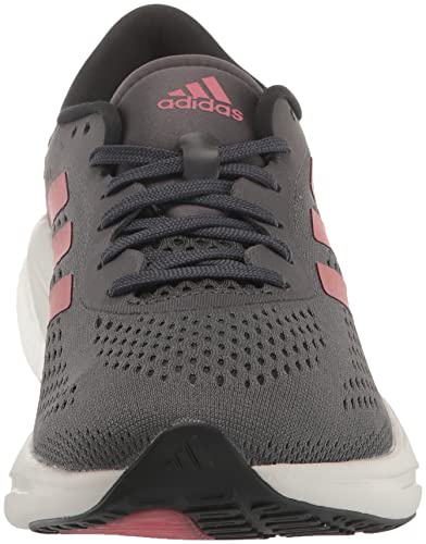 adidas Women's Supernova 2 Running Shoe, Grey/Wonder Red/Black, 9