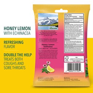 Ricola HoneyLemon with Echinacea Cough Suppressant Throat Drops, 19 Count (Pack of 1)