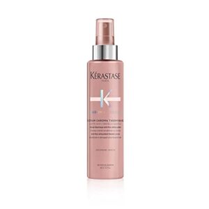 kerastase chroma absolu chroma thermique hair serum | for sensitized or damaged color-treated hair | heat protection and anti-frizz | with vitamin e | 5.1 fl oz