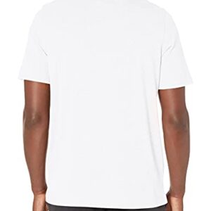 adidas Originals Men's Adicolor Classics Trefoil T-Shirt, White/Black, Large