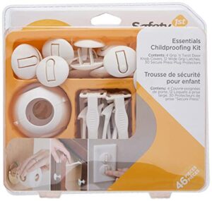 safety 1st essentials childproofing kit, 46 pack