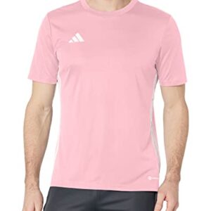 adidas Men's Equipo 23 Jersey, Light Pink/White, X-Large