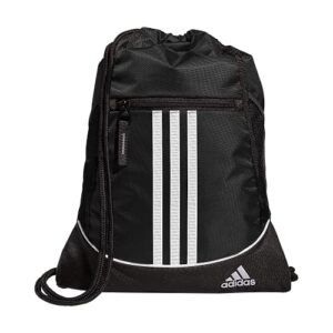 adidas alliance ii sackpack, black, one size