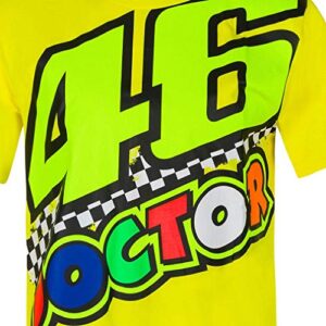 Valentino Rossi T-Shirt 46 Doctor S,Yellow,Man, Small