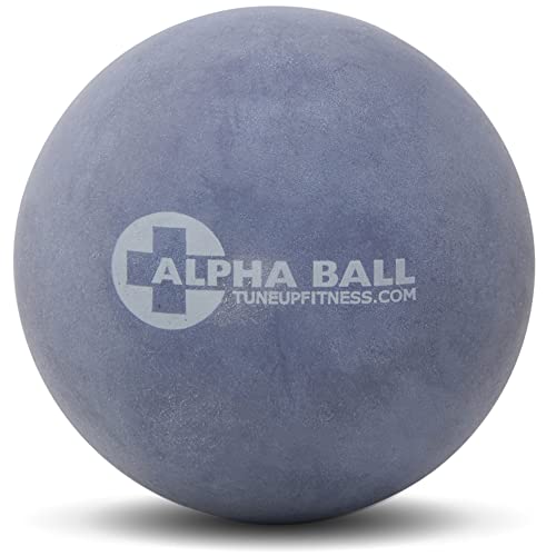 Tune Up Fitness – Alpha Ball | Larger Sized Yoga Massage Therapy Ball | Deep Tissue Myofascial Release and Pain Relief for Upper & Lower Back, Shoulders, QL, Hamstrings, Hips, Glutes, Piriformis