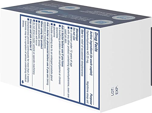 Simply Sleep Nighttime Sleep Aid Caplets - 100 caplets, Pack of 3