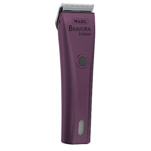 wahl bravura lithium ion clipper purple