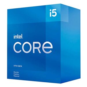 intel® core™ i5-11400f desktop processor 6 cores up to 4.4 ghz lga1200 (intel® 500 series & select 400 series chipset) 65w