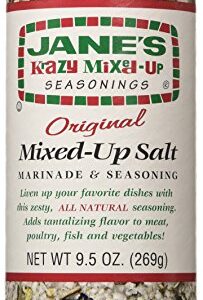 Jane's Krazy Mixed-Up Original Salt Blend, 9.5 Ounce (Pack of 2)