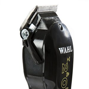 Wahl Professional - Taper 2000 Adjustable Cut, Corded Electric Hair Clipper with Black Blade Attachment Guards for Smooth Haircutting for Professional Barbers and Stylists - Model 8472-850