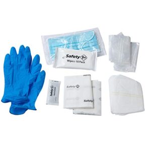 Safety 1st Oh Shit Kit - with Changing Pads, Wipes and More for Accidents on The Go - Funny and Functional (3-Pack)