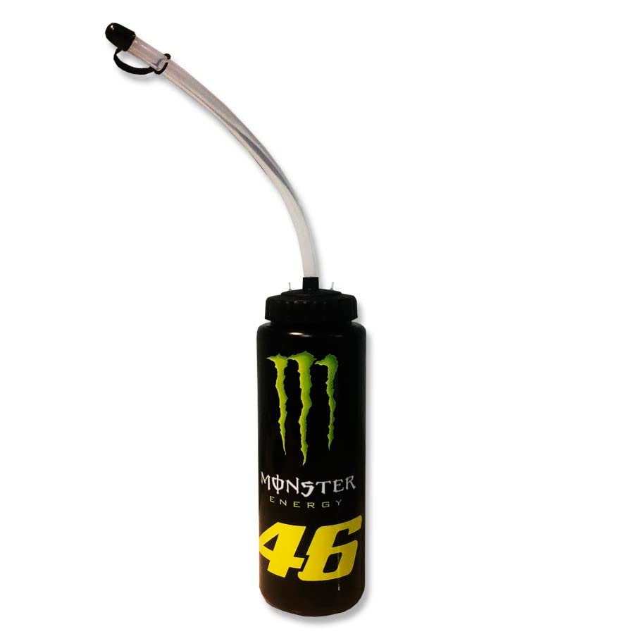 Valentino Rossi Vr46 Canteen Replica 46 Monster Energy One Size,Black,Unisex