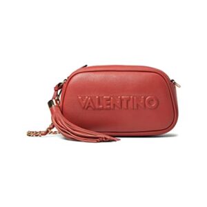 Valentino Bags by Mario Bella Embossed Brick Red One Size