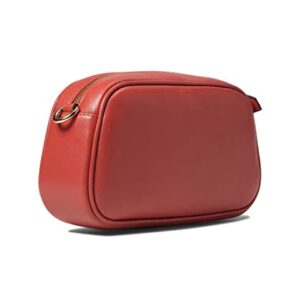 Valentino Bags by Mario Bella Embossed Brick Red One Size