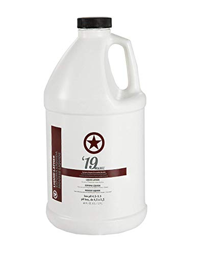 Wahl Professional 5 Star Series '19 Liquid Lather, Premixed Solution for Hot Lather Machine, Resealable 64-ounce Bottle for Professional Barbers and Stylists - Model 68907-100