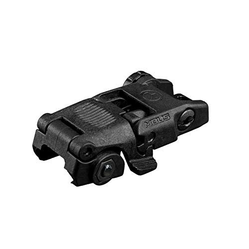 Magpul MBUS Flip-Up Backup Sights, Black, Rear Sight