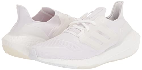 adidas Women's Ultraboost 22 Running Shoe, White/White/Crystal White, 8.5