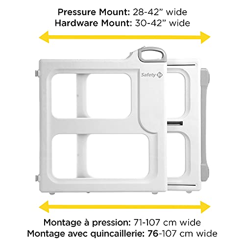 Safety Gate - White, 28" to 42"