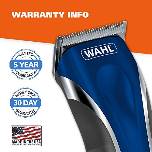 WAHL Pro-Grip Pet Grooming Corded Clipper Kit - Clipper for Small to Large Dogs – Electric Dog Clipper for Eyes, Ears, & Paws - Model 9164