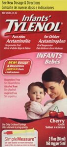 infants’ tylenol cherry flavor – 2 oz. – 2 pk.