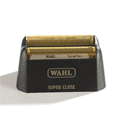 Wahl Professional 5 Star Series Finale Shaver Replacement Super Close Gold Foil & Cutter Bar Assembly, Hypo-Allergenic, Super Close, Bump Free Shaving for Professional Barbers and Stylists-Model 7043