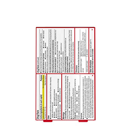 Tylenol Sinus + Headache Non-Drowsy Daytime Caplets with Acetaminophen & Phenylephrine HCl, 24 ct