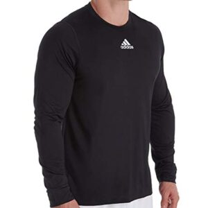 adidas Creator Long Sleeve Tee Shirt EK0123_Black/White XL