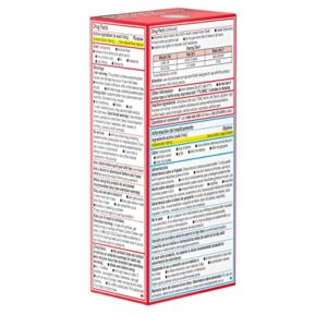 Infants' Tylenol Acetaminophen Liquid Medicine, Cherry, 2 fl. oz (Pack of 6)