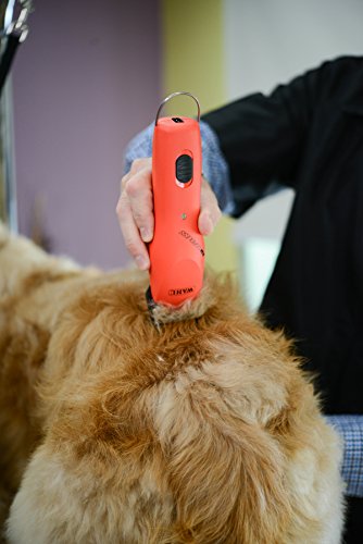 WAHL Professional Animal KM Cordless 2-Speed Detachable Blade Pet and Dog Clipper Kit, Poppy (#9596-200)