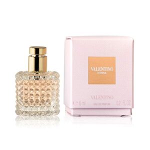 valentino donna eau de parfum 6ml/0.2 ounce miniature bottle in box for women